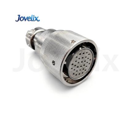 China PM4-32-1K6B Flange Mount Circular Connector 32 Core Industrial Connector Withstand Voltage ≥1850V and 1000 Hours Operating Life for sale