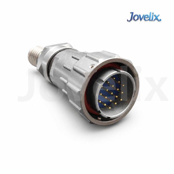 Quality FQ24-19TJ-12 Waterproof Electrical Connector Circular 19 Pin Industrial Connector for sale