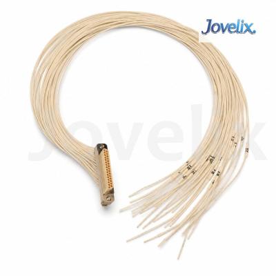 China J30JB-31TJ-Q60A 31Pin Glass-to-Metal Hermetically Sealed Micro Rectangular Electrical Connector Industrial Aerospace Plug for sale