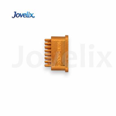 China J30JM1-13ZKH1-Q3 Glass Sintered Hermetic Micro Rectangular Connector 13Pin Aviation Socket for sale
