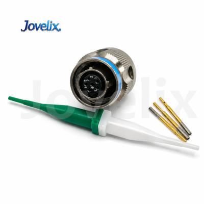 China 26FA35SN Circular Connectors Flange Mount Plug 35 Contact Female MIL-DTL-38999 Series III for sale