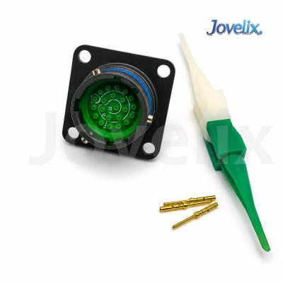 China 27508E12B35P Circular Connector, MIL-DTL-38999 Series, 35-Pin Flange Mount Receptacle for sale
