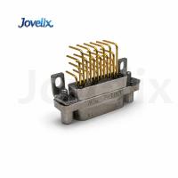 China J30J-25ZKW Micro D Rectangular Connector 25 Contact Right Angle PCB Receptacle for sale
