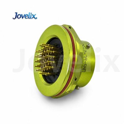 China OHS-BC-2-32-22-BL6-2-B 32 Core Waterproof Circular Connector Industrial Wiring Terminal for sale