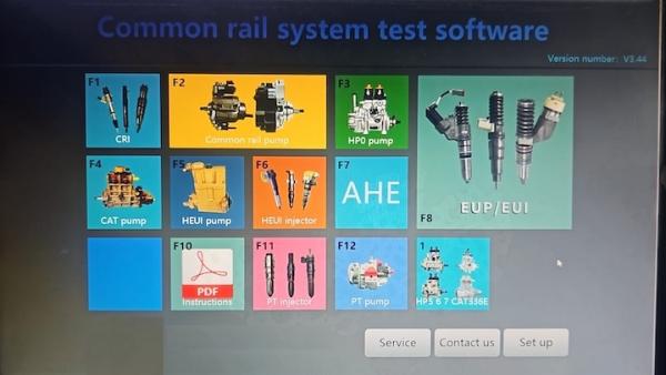 Quality All Purpose CR1016 Common Rail Test Bench CRDI HEUI EUI EUP Diagnostic for sale