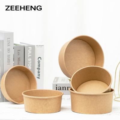750 Custom Design Περιβαλλοντικά φιλικά και σκληρά μπολ Kraft με 50 μετρητές