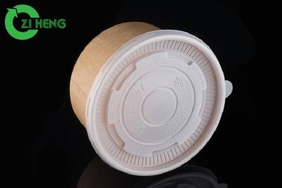 中国 生物分解性の再生利用できるクラフト紙ボールは32のOzサラダのための耐久財を取り除きます 販売のため