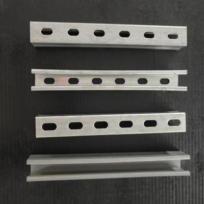 China 41x41mm Slotted Channel Square Corner Reinforced C Strut Channel Electro Galvanized for sale