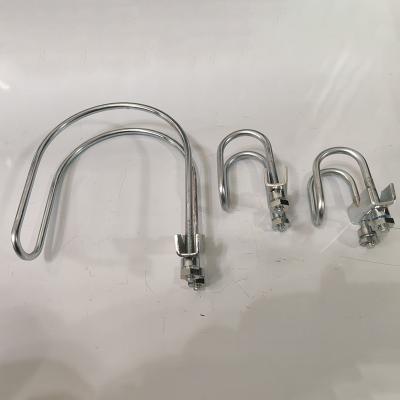 China EMT Electrical Conduit Hanger Clamp Steel Pipe Suspension Anti Rust for sale
