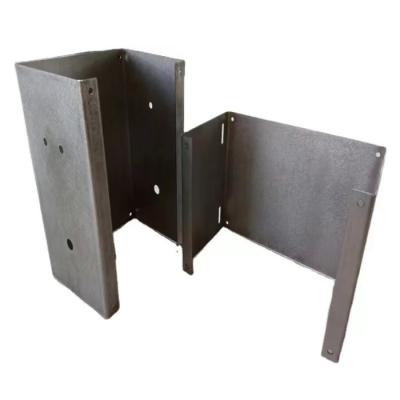 Cina fabbricazione di piegamento di Bent Carbon Steel Sheet Metal di servizio del metallo di CNC di 12mm STP in vendita