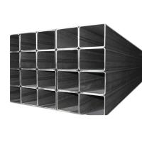 China Galvanized Square Rectangular Steel Pipe ASTM A500 SS330 6m Length for Construction for sale