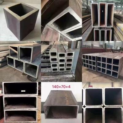 China tubería de acero rectangular de acero suave TUV del cuadrado del hueco del lado derecho de 20m m para los materiales de construcción en venta