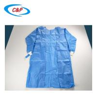 China 45gsm Disposable Surgical Gown Reinforced Gown SMS SMMS Spunlance for sale