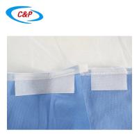 China 45gsm Disposable Surgical Gown Reinforced Gown SMS SMMS Spunlance for sale