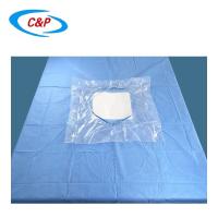 China Ergonomically Cesarean C-Section Pack Fenestrated Drape With Adhesive for sale