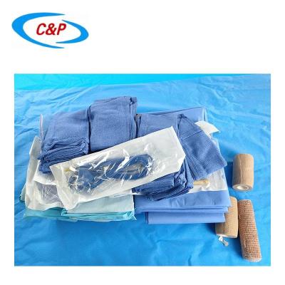 China Wholesale Disposable Heart Drape Pack Customized Size Cardiovascular Surgical Drape for sale