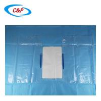 China Non Woven Disposable Pelviscopy Laparoscopy Drape Pack Blue for sale