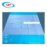 China Custom Split Impervious U Drape For Patients Surgery for sale