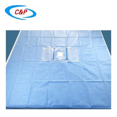 China PP PE Ophthalmic Surgical Drape Sterile Towel Wth Double Pouch Blue for sale