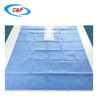China Disposable Waterproof SMS Sterile U Drape Surgical Split Sheet for sale
