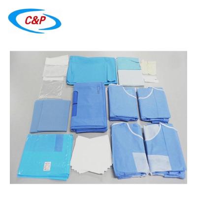 China Medical Procedure Sterile Angiography Drape Pack Made Of Non-woven Fabric for sale