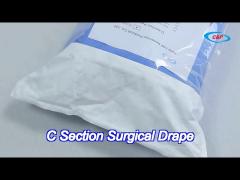 Pacote de cirurgia estéril de cesariana certificada CE ISO13485 para sala de operações hospitalar