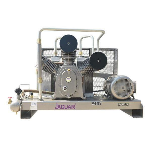 Quality Powerful Pressure and 20 Bar Voltage JAGUAR Flat Piston Air Compressor for for sale