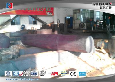 China 1045 35CrMo 1.7220 Open Die Hydraulic Press Forging Alloy Steel Riding Wheel Shaft for sale