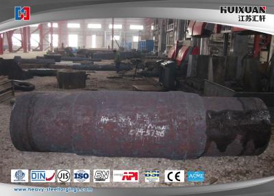 China 1045 35CrMo 1.7220 Open Die Hydraulic Press Forging Alloy Steel Riding Wheel Shaft for sale