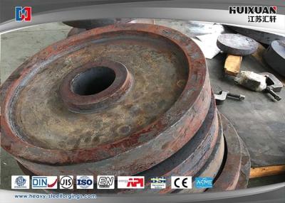 China AS4140 Rail Wheel Ring Rolling Forging Rough Machined Forged Shaft for sale