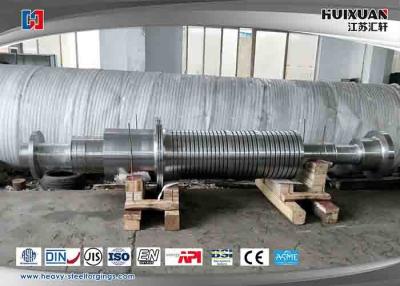 China 28CrNiMoV Grooving Steam Turbine Rotor Forging Heat Stability Test Alloy Steel for sale