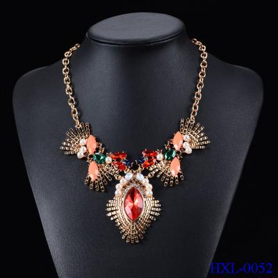 China China wholesale resin bib bubble statement necklace for sale