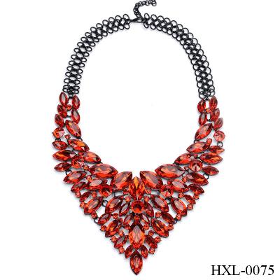 China New Fashion Vintage Gem Statement Women Collar Necklace Clothing Accessories for sale
