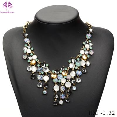 China China wholesale layers beads block bib statement necklace for sale
