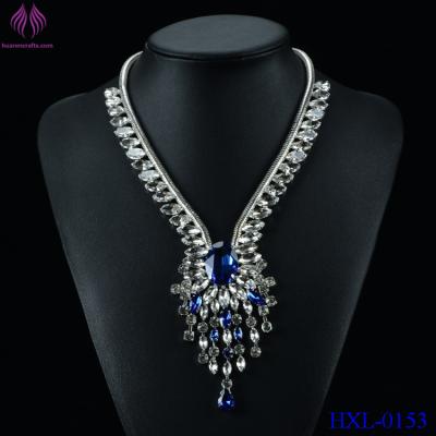 China China wholesale chain crystal claw punk chunky choker statement necklace for women for sale
