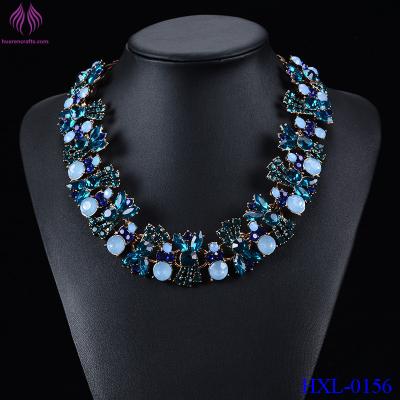China China wholesale big gem bib necklace for sale