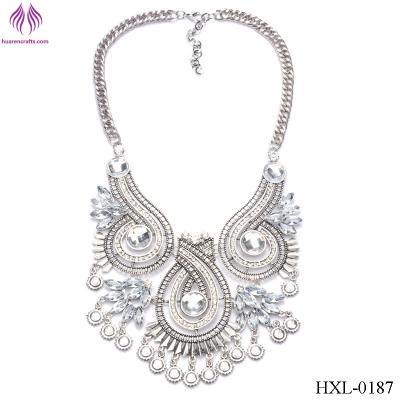 China China wholesale antique fashion bib statement necklace for sale