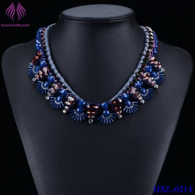 China Hot Vintage imitation jewelry cord tassel collar necklace for sale