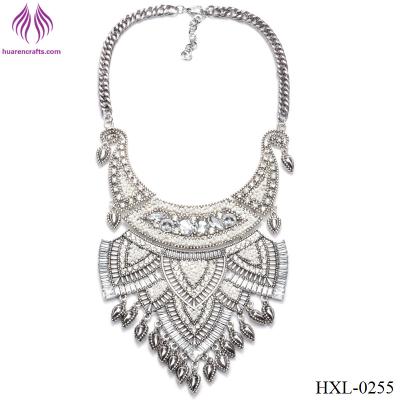 China Women Pendant Chain Infinity Choker Chunky Statement Bib Necklace Jewelry Charm for sale