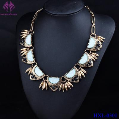 China Factory direct charming spotlight party statement necklace for sale