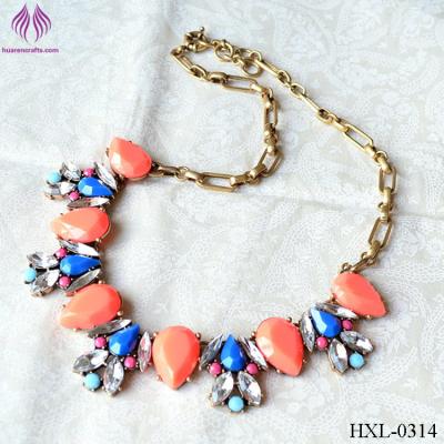 China Factory direct collar necklace costume jewelry for sale