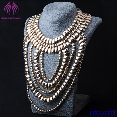 China Fashion Jewelry Elegant Design Gold Silver Fish Scale chain Necklace for sale