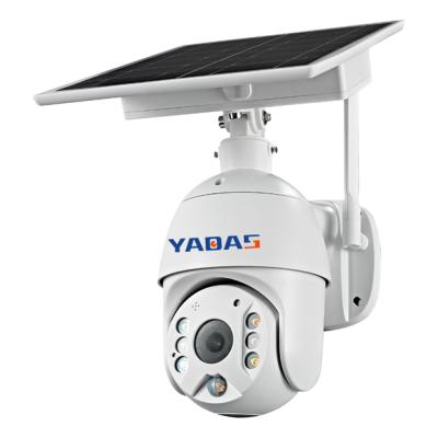 China 1080P WiFi Solar Security Camera Night Vision AI Motion Detection Solar CCTV Camera for sale