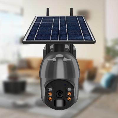 China Outdoor Solar Powered 2MP Security Camera 2.4Ghz WiFi 5dbi Antenna for sale
