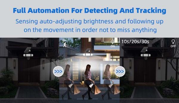 PIR Motion Detection 4G Solar Powered Camera with Cloud Storage / Memory Card 128G