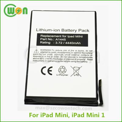 China replacement battery for apple iPad mini battery  616-0627 616-0633 616-0688 DAK290448-W090H01LH A1445 MD528LL/A for sale