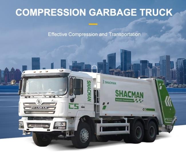 SHACMAN L3000 Series Compressed Garbage Truck exterior view