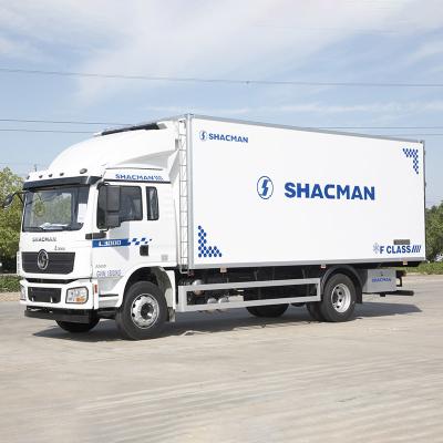 China Shacman 20 Ton Automatic Refrigerated Van Trucks L3000 4*2 Diesel Fuel Freezer New Condition for Meat and Fish Transport 6.8m for sale