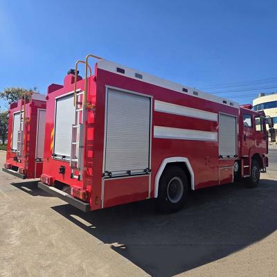 China Mine Ambulance Fire Truck Europe 3 Large Fire Extinguishing Vehicle Water Cannon for sale