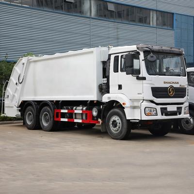China Compactor Hooklift Garbage Truck Weichai Engine 6x4 Garbage Can Cleaner Truck 345Hp Euro 2 for sale